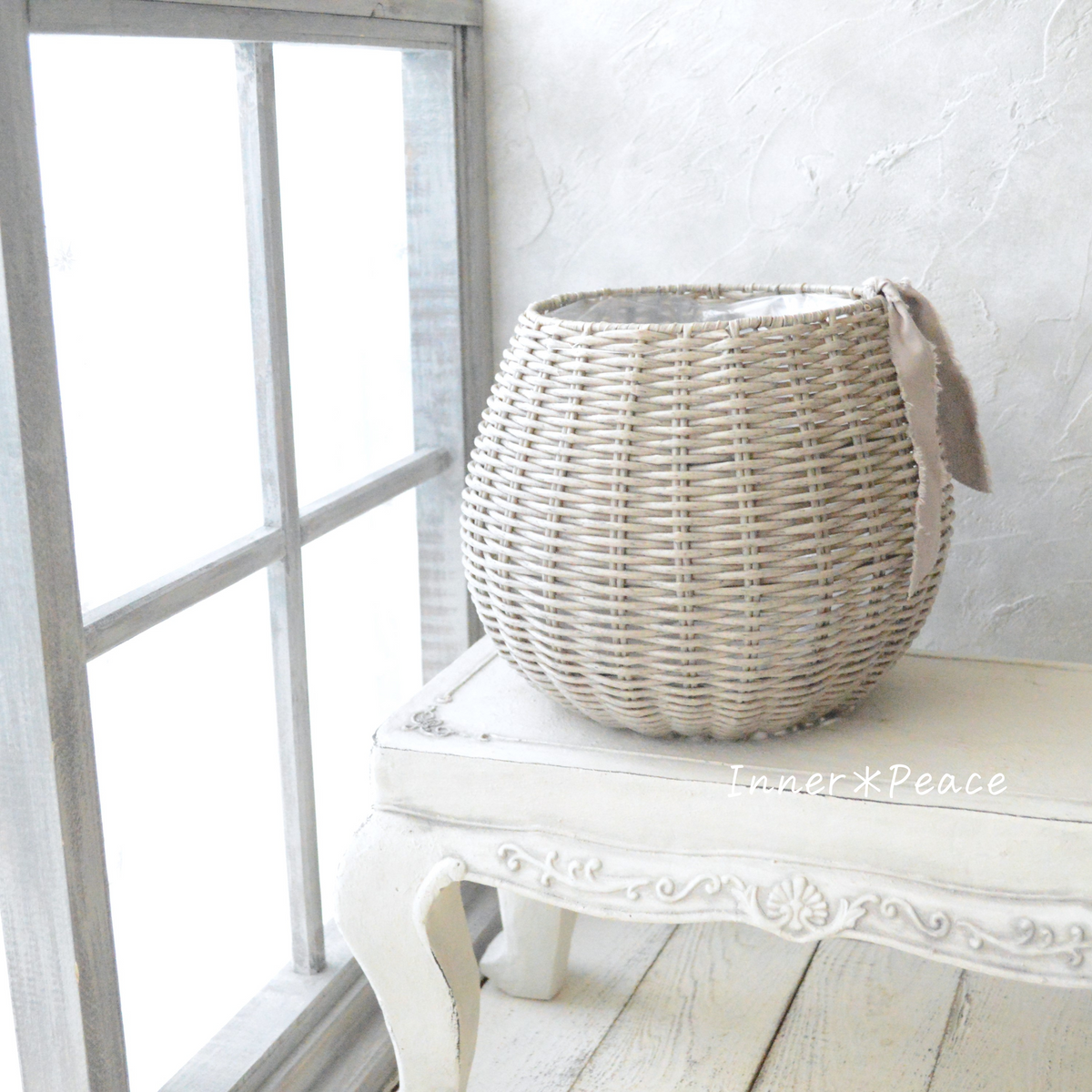 【ミュールミル】 ジェミニバスケット グレイ・M